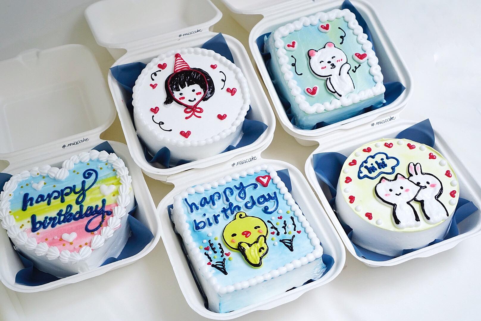 Tổng hợp mẫu bánh mini cute - bento cake - Tiệm bánh MiaCake Đà Nẵng